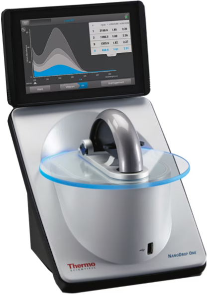 NanoDrop One Spectrophotometer – Biosciences Central Research Facility(GZ)
